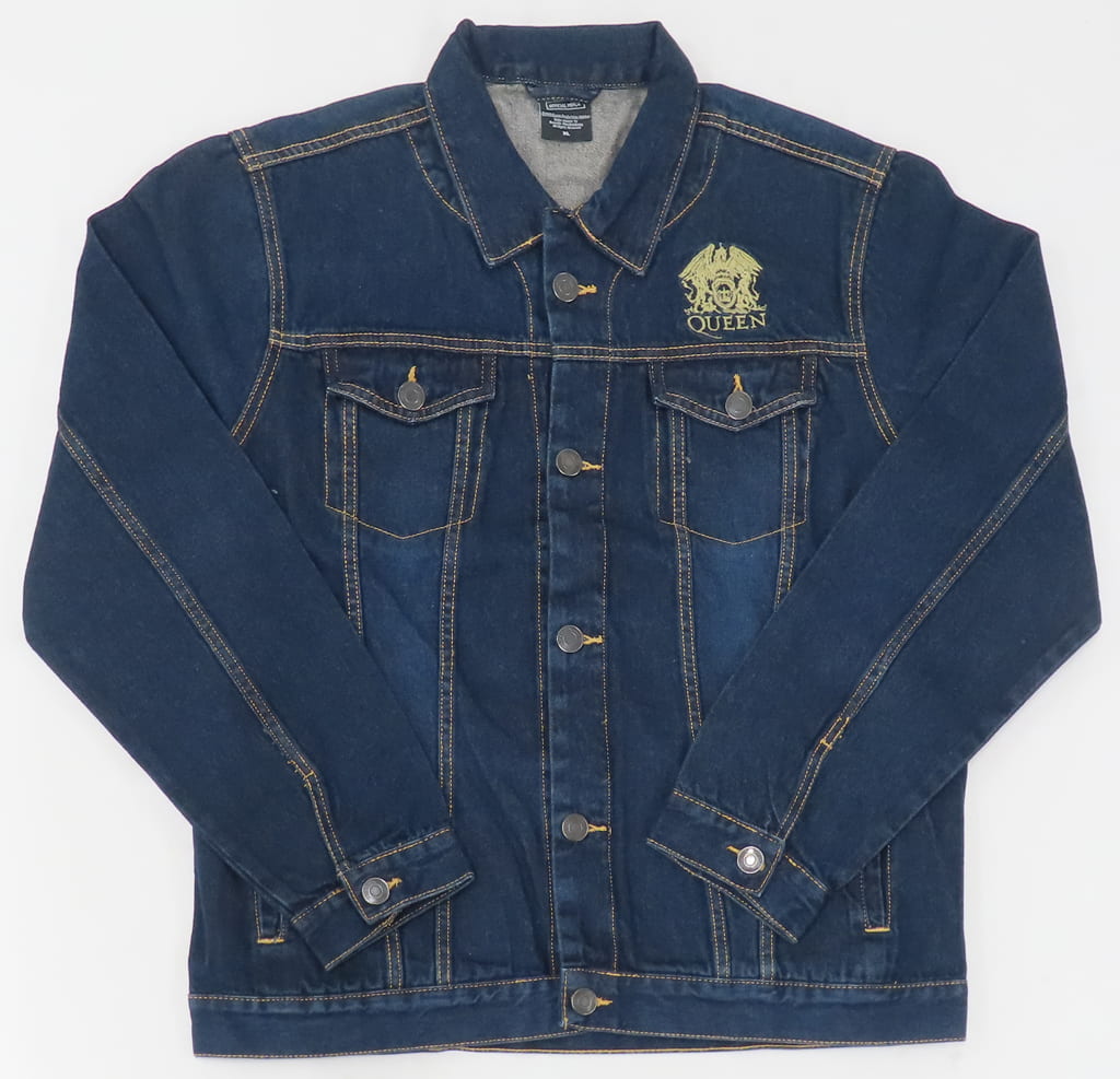 Queen Classic Crest Outer (Denim Jacket) Denim Blue XL Size | Goods ...