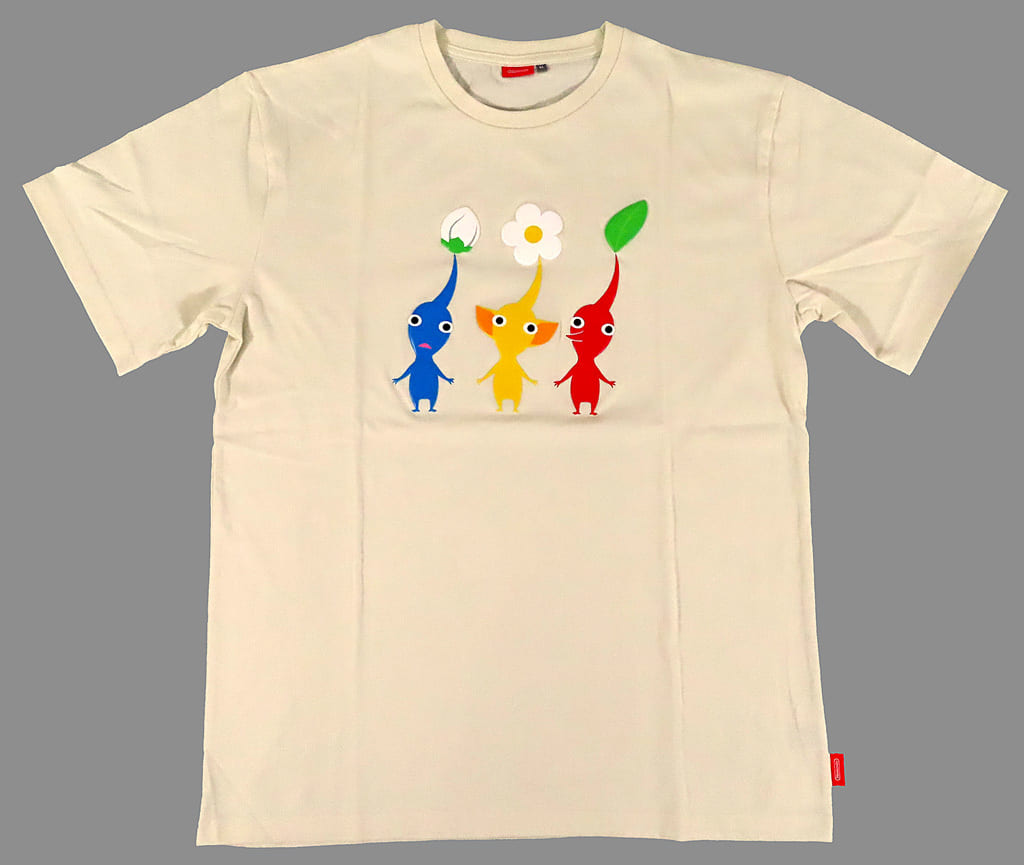 Encounter T-shirt ivory M size "Pikmin" Nintendo Tokyo goods | Goods ...