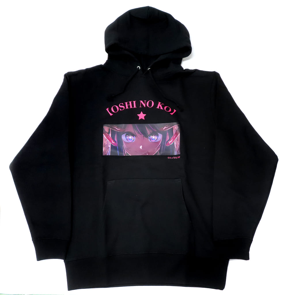 Hoshino Eye Hoodie Black L-size "Craft Boss TEA× [Oshi no Ko] Oshi no Black Tea Voting Campaign ...