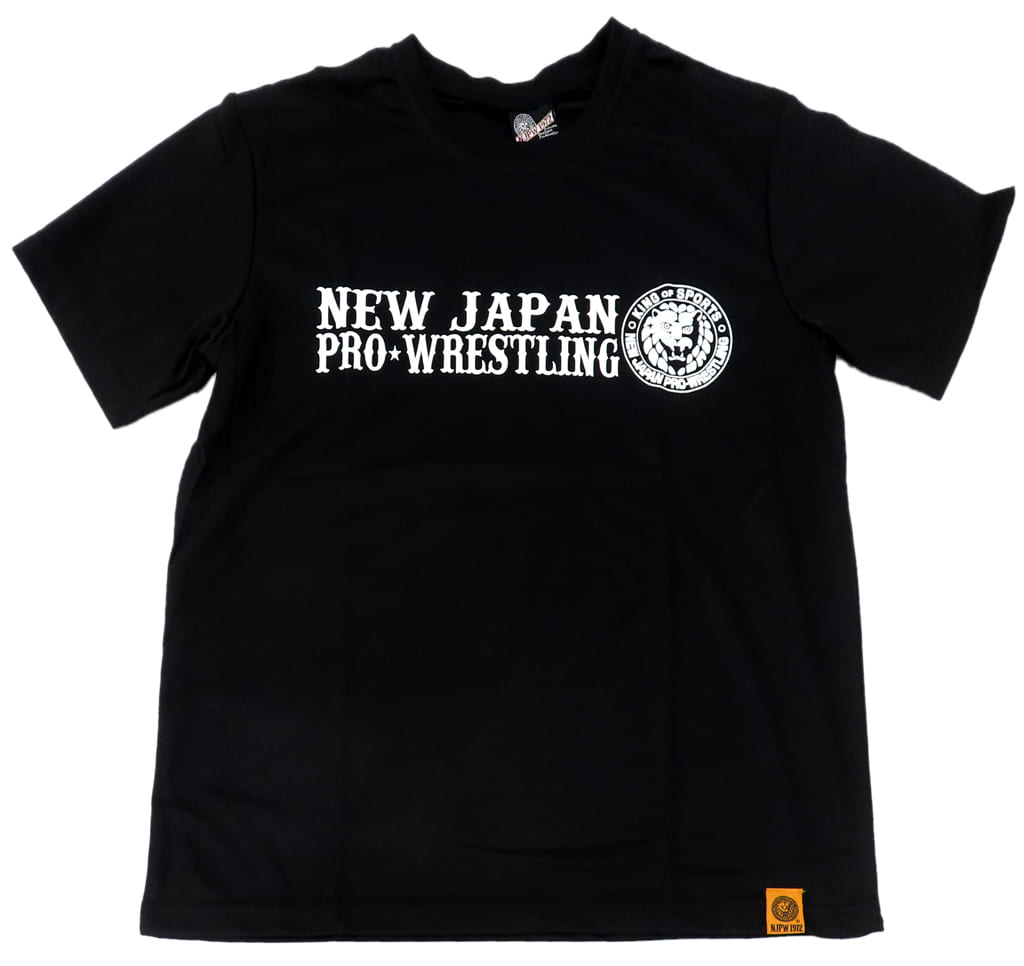 New Japan Pro Wrestling Dry T-Shirt (Logo : NEW JAPAN) Black LL size ...