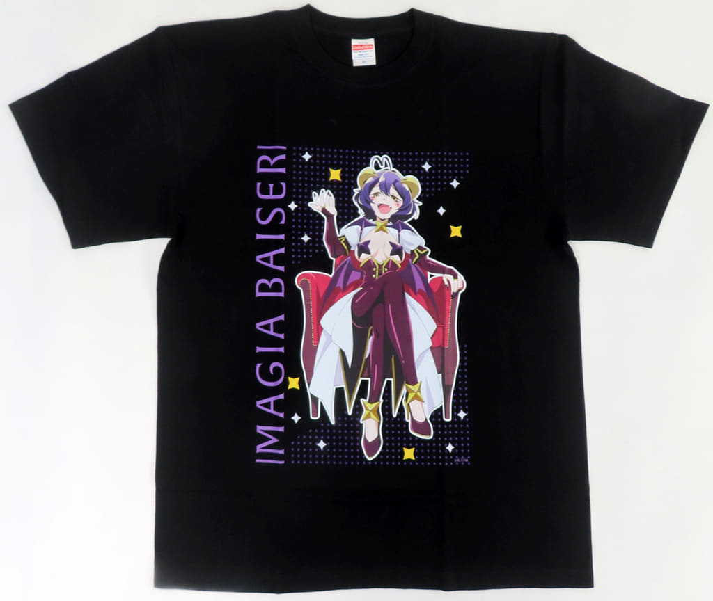 Magica Baze T-Shirt Black Free Size "KUJI Hikido Adored Magical Girl ...