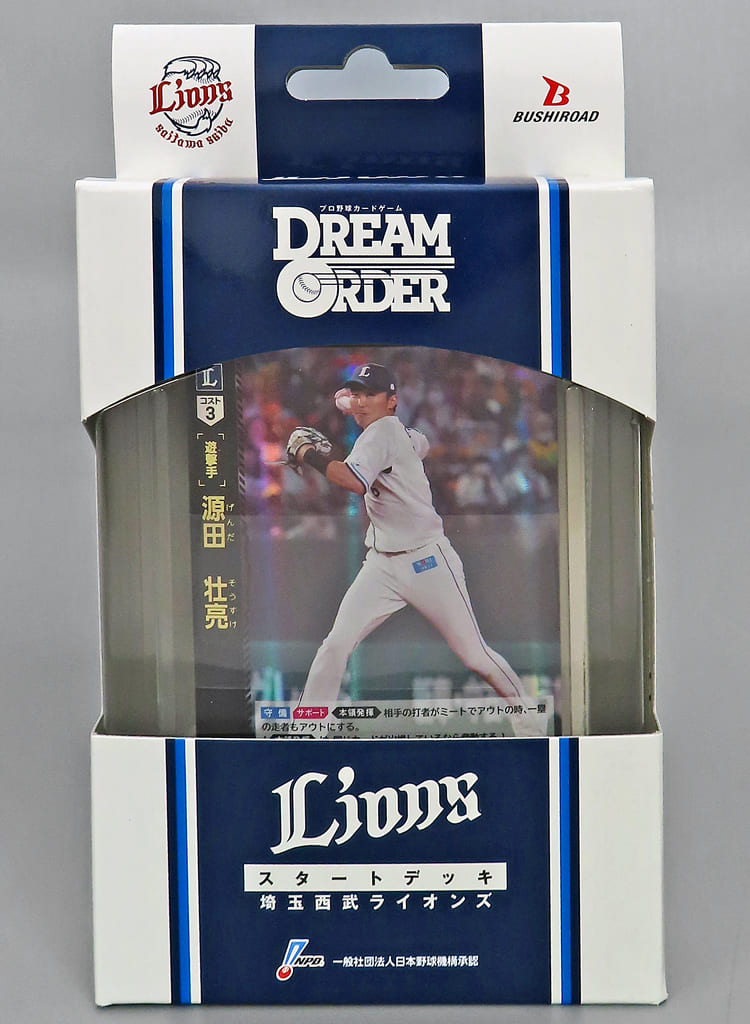 Professional Baseball Card Game DREAM ORDER Pacific League Start Deck Saitama Seibu Lions | Toy ...