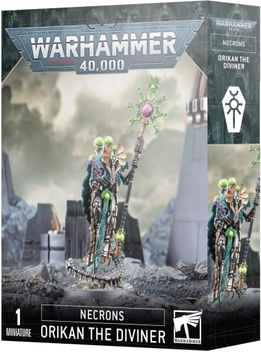 NECRON : Orican Diviner "Warhammer 40000" (Necrons : Orikan The Diviner ...