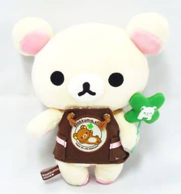 Plush toy Korilakkuma (aprons, clover) Plush toy 「 Rilakkuma ...