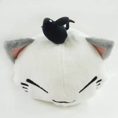 White Nemu Neko 3L With Nezumi BIG Plush toy 2 "Nemu Neko" | Toy Hobby ...