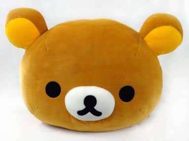 Rilakkuma Jumbo Face Plush toy "Rilakkuma" limited to Sega | Toy Hobby ...