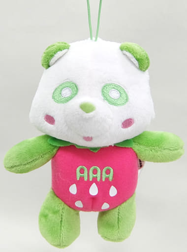 Plush toy E-Panda (Green / Naoya Urata) Strawberry Plush toy "E-Panda ...