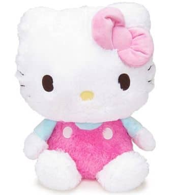 Plush toy Hello Kitty Puff Puff Plush toy (M) "Hello Kitty" | Toy Hobby ...