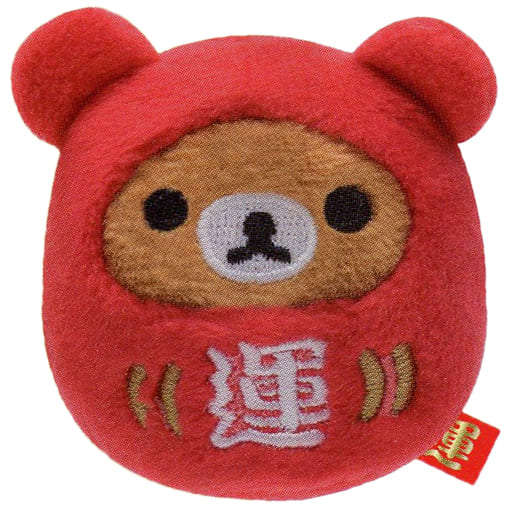 Rilakkuma Daruma Tennori Plush toy Kiroi Tori sennin Theme 「 Rilakkuma ...