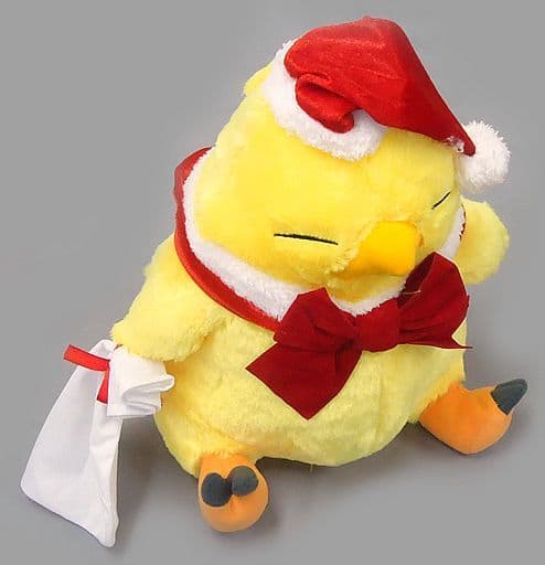 Fat Chocobo (Winter ver.) Plush toy "FINAL FANTASY XIV" | Toy Hobby ...