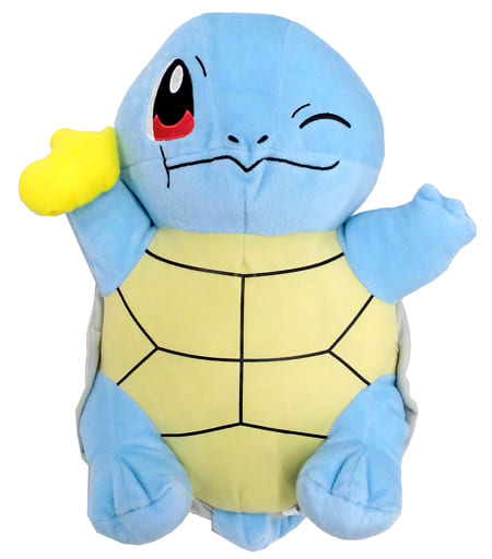 Plush toy Squirtle Mogu Mogu Time Super Deka Plush toy "Pocket Monsters ...