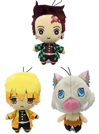 3-Type Set Plush toy "Demon Slayer: Kimetsu no Yaiba" | Toy Hobby ...