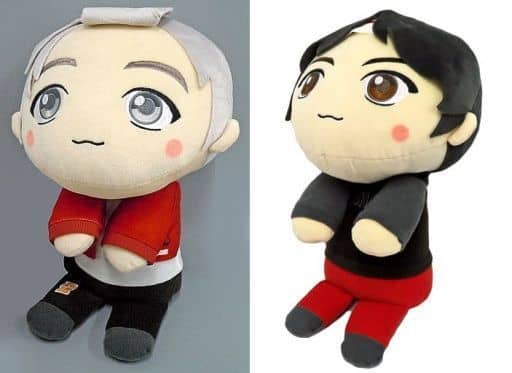 2 Kinds Set & You Special Plush toy "RM & Jin" "TinyTAN" | Toy Hobby ...