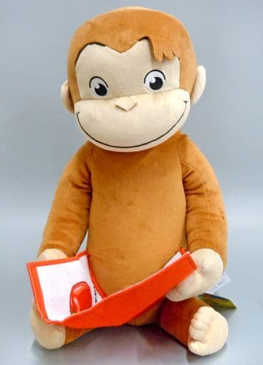 George Mega Jumbo Picture Book Plush toy "Monkey's George" | Toy Hobby ...