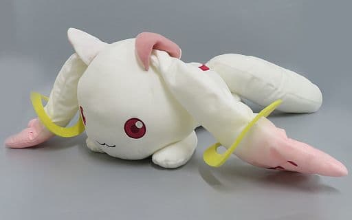 Kyube Super Deka Plush toy ~ Kyube ~ Nebobari ver. "PUELLA MAGI MADOKA ...