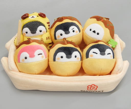 Kopen-chan Takoyaki "Ofuna Plush toy" Set (Takoyaki is connected type ...