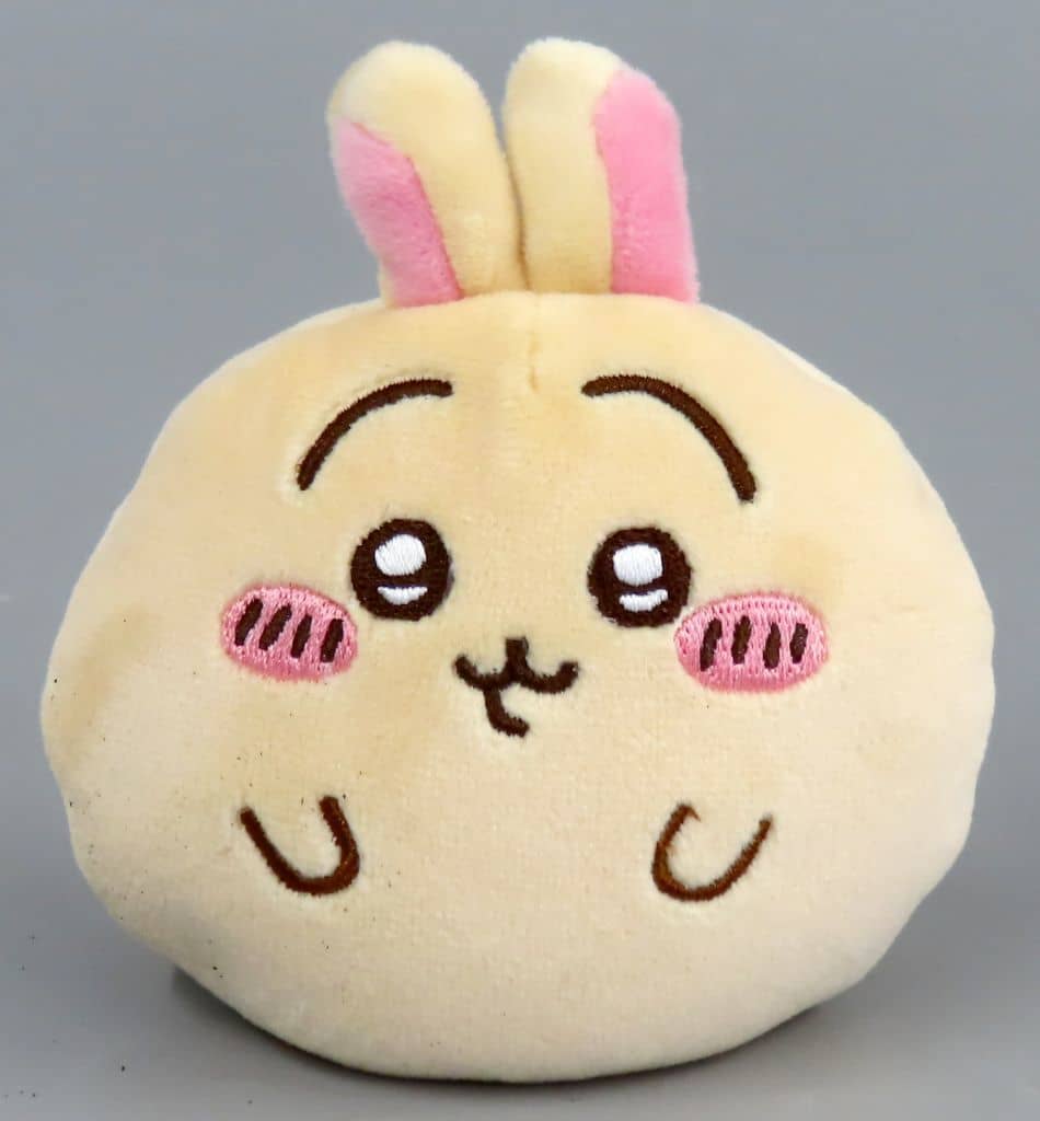 Plush toy Usama Man maru Mochi-pofu Plush toy "Chiikawa something small ...