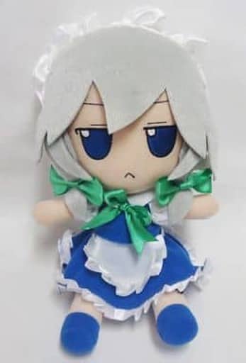 [Damaged Goods] Izayoi Saki. Fumo Fumo Sakuya. Toho Plush toy Series 3 ...