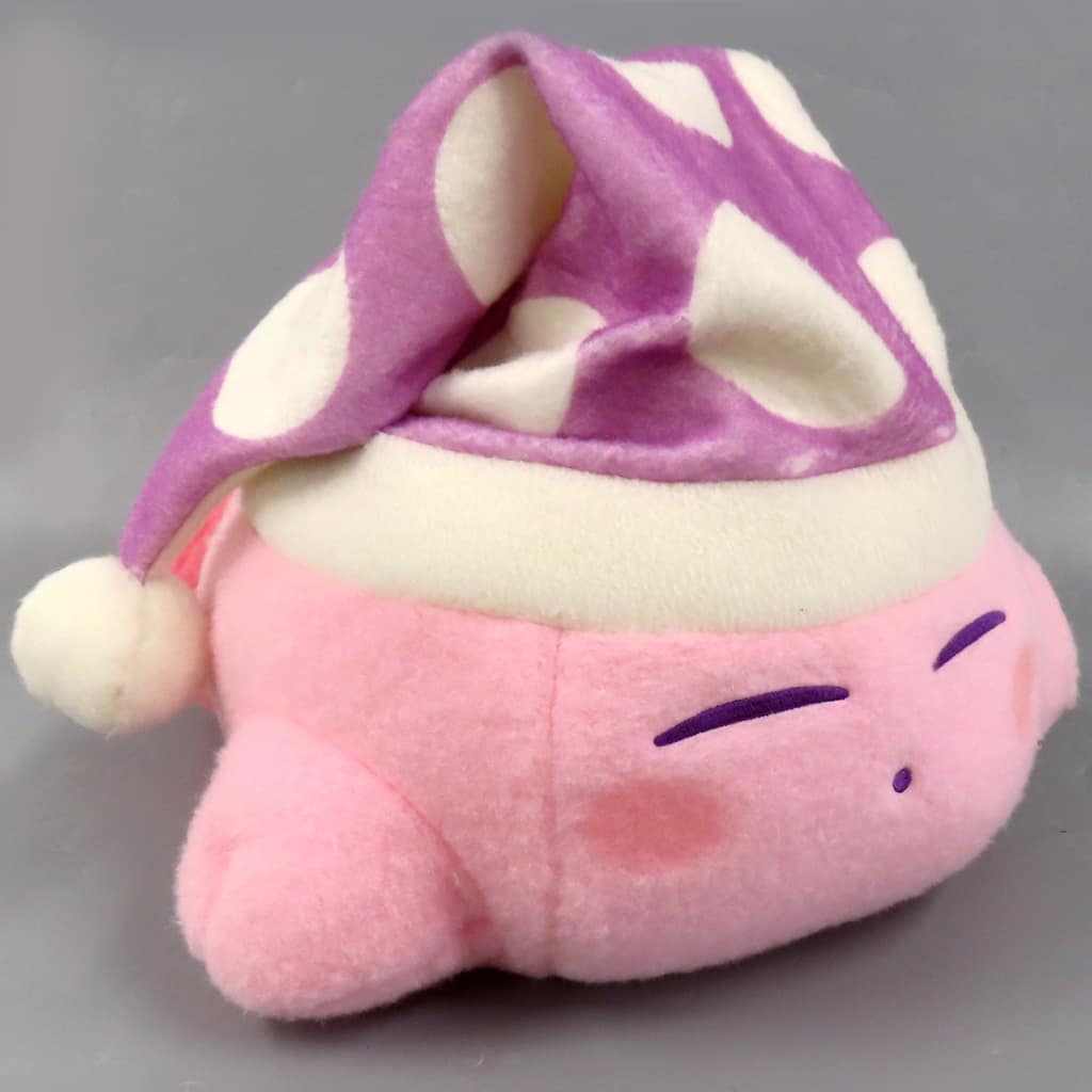 Plush Toy Kirby Sleep Wool Felt Style Big Plush Toy Hoshi No Kirby
