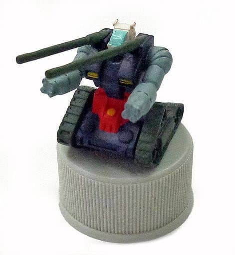P3. Gun Tank "MOBILE SUIT GUNDAM Bottle Cap 7-ELEVEN convenience stores ...