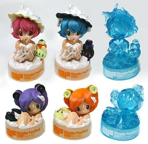 Normal 6-Type Set "Wanda & Reset-chan Bottle Cap Figure Collection ...
