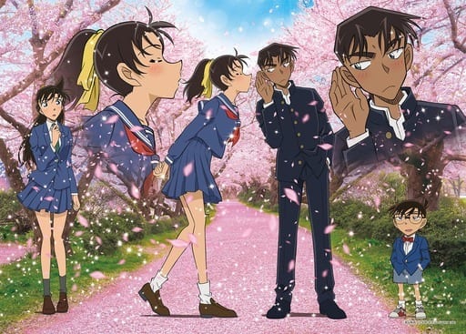 Puzzle Cherry blossom dancing season "Detective Conan" jigsaw puzzle ...
