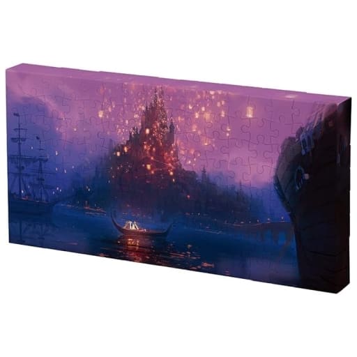 Princess castle - Rapunzel - "Disney Princess" Canvas Puzzle 120 pieces ...