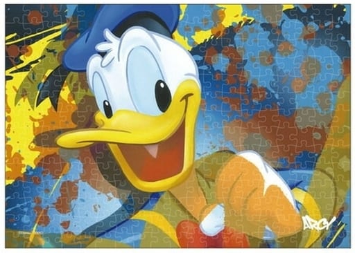 Puzzle Donald Duck "Jigsaw" Stained Art Disney Puzzle Squeeze 266 ...