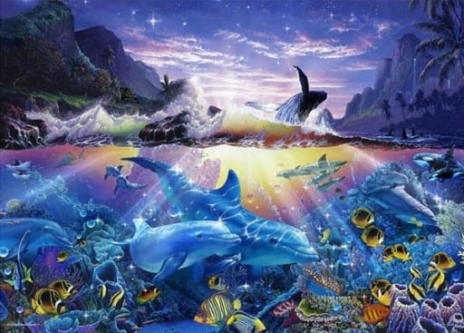 Puzzle Ocean Dance "Christian Reese Lassen" Jigsaw Puzzle 500 Pieces ...