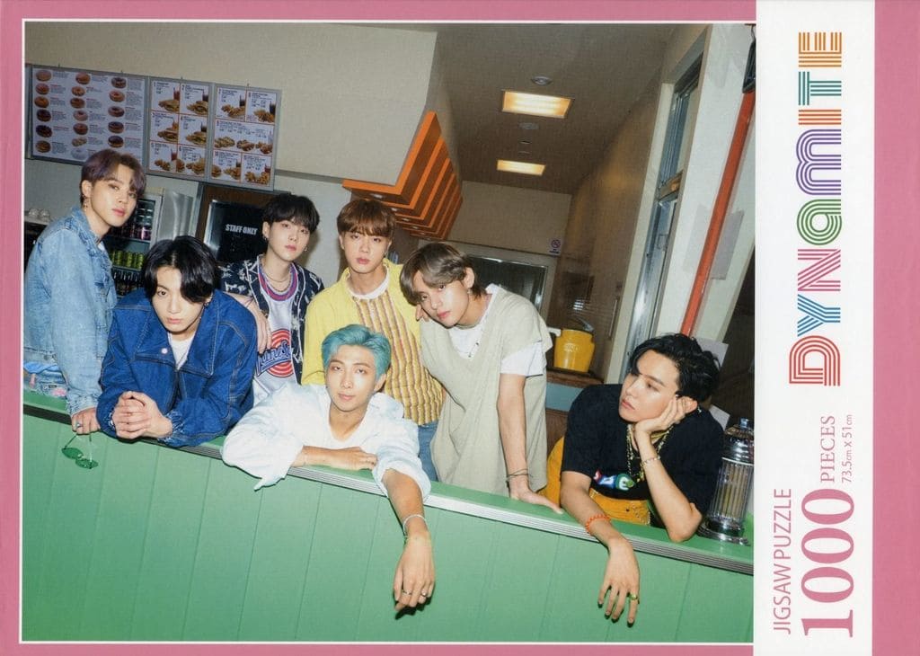 Dynamite PINK "BTS" Jigsaw puzzle 1000 pieces [30-2103-BTS025] | Toy ...