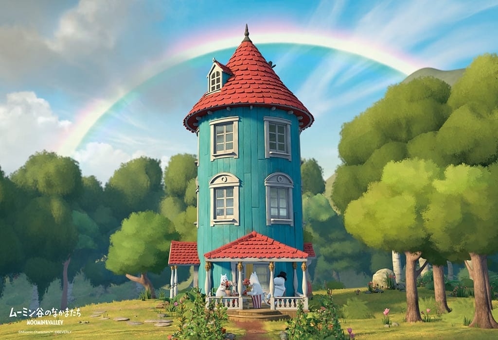 Nijito Moomin Yashiki' Moomin Tani no Nakamatachi' Jigsaw Puzzle 80 ...