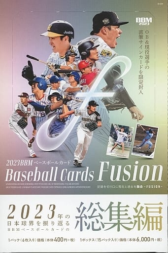[Box] BBM Baseball Card Fusion 2023 | Toy Hobby | Suruga-ya.com