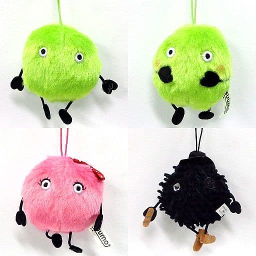 Set of 4 Types 「 SUUMO Moha Moha Plush toy Strap 」 | Goods ...