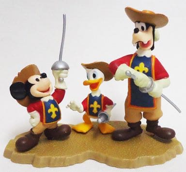 Food toy trading figure Three Musketeers (2004) 「 Disney Fantastic ...