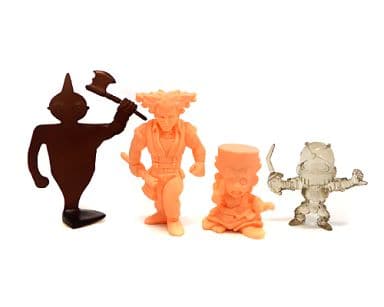 Food toy trading figure 5. Seth God / Alessy / Jean Pierre Polnareff ...