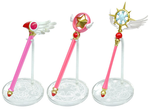All 3 Types Set "Cardcaptor Sakura Stand Rod" | Goods / Accessories ...