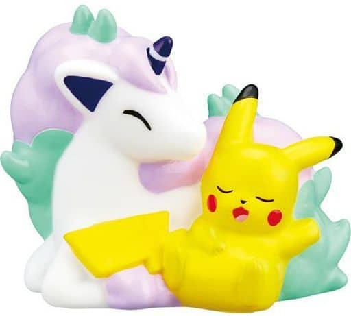Food toy trading figure 3) Pikachu & Ponyta (Garar no Sugata)' Pokémon ...