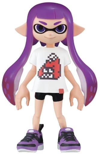2. Girl (Neon Purple) set "Splatoon 2 Hikae Gear Collection Reprint ...