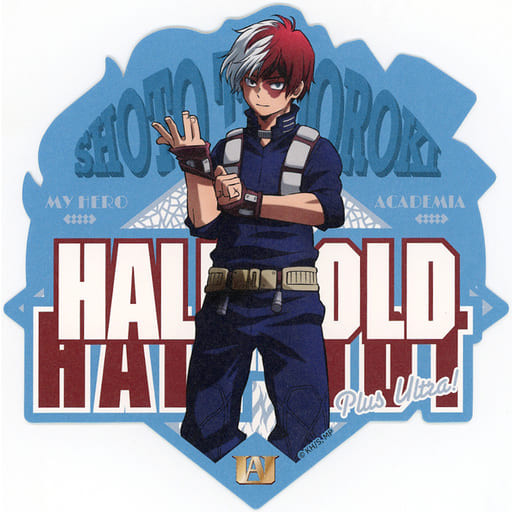 Shoto Todoroki / Portrait : MY HERO ACADEMIA : Easy Wear and Die Cut ...