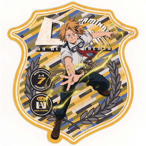 Food toy trading card Kaminari Denki / field training "MY HERO ACADEMIA ...