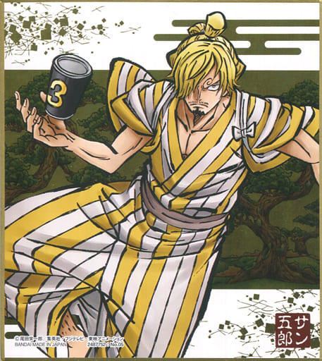 Toy goods 5. Sangoro 「 ONE PIECE Shikishi ART - Wano Kuni - 」 | Goods ...