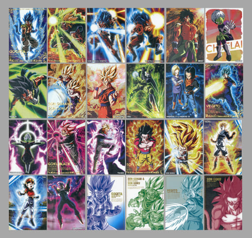 Set of 24 items 「 Dragon Ball Post Art Wafers UNLIMITED 2 」 | Goods ...