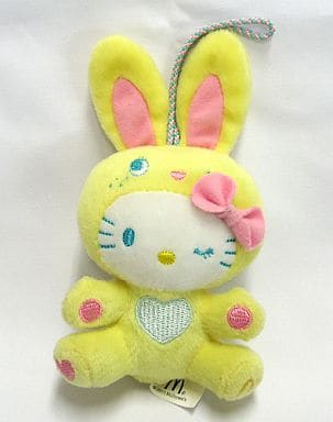 Banana Flavored Cream "Hello Kitty Colorful Bunny" Happy Set | Toy ...