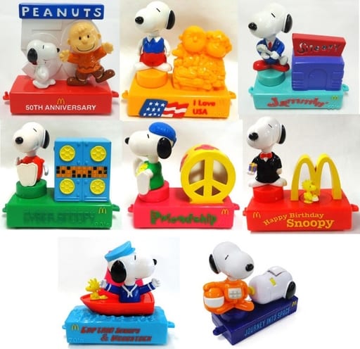 All 8 types set "PEANUTS (Snoopy) Snoopy Parade" Happy Set | Toy Hobby ...