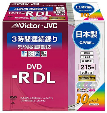 DVD-R DL 10-Disc Pack (VD-R215CX10) | Electric appliances | Suruga-ya.com