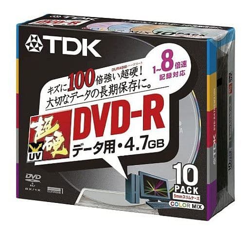 DVD-R TDK Data DVD-R 4.7 gb 10-Disc Pack [DVD-R47HCMX10K] | Electric ...