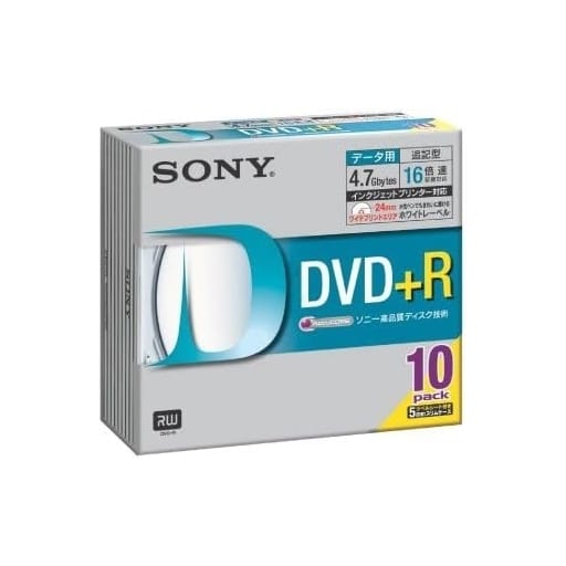 DVD-R DVD-R 4.7 gb 16 x 10-pack [10DPR47HPSH] | Electric appliances ...