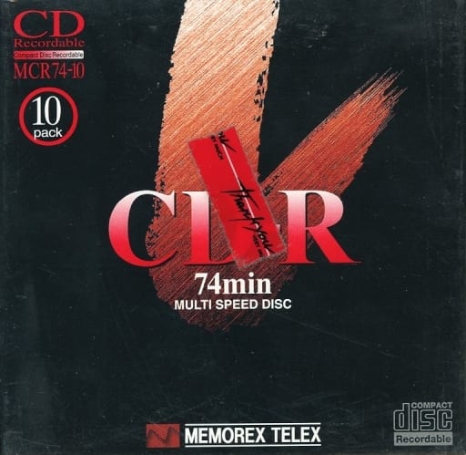Memorex Telex Music CD-R 650 mb 74-minute 10-pack [MCR74-10] | Electric appliances | Suruga-ya.com