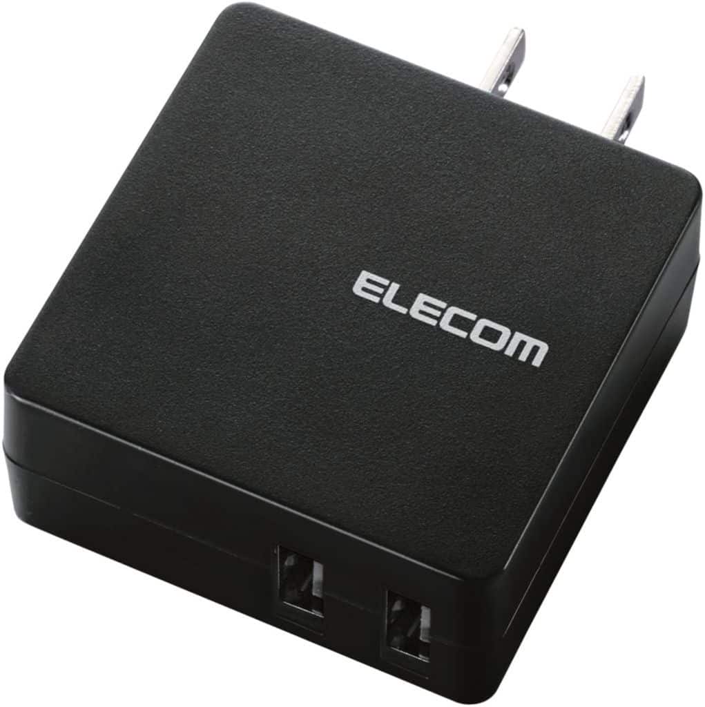 Elecom Smartphone / Tablet Charger 2.0A / 2 Port (Black) [MPA ...