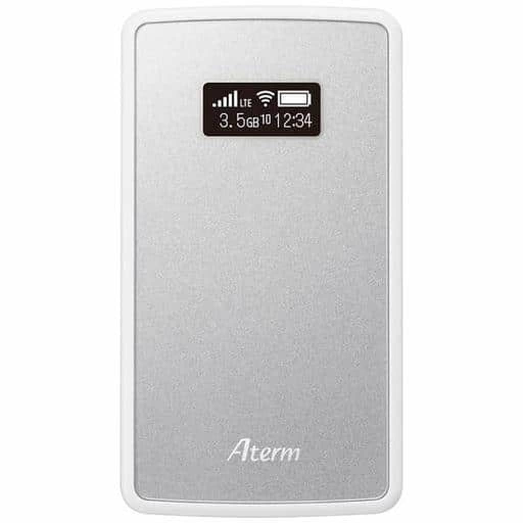NEC LTE Mobile router Aterm MP02LN AC Adapter Included Model (SIM-Free ...